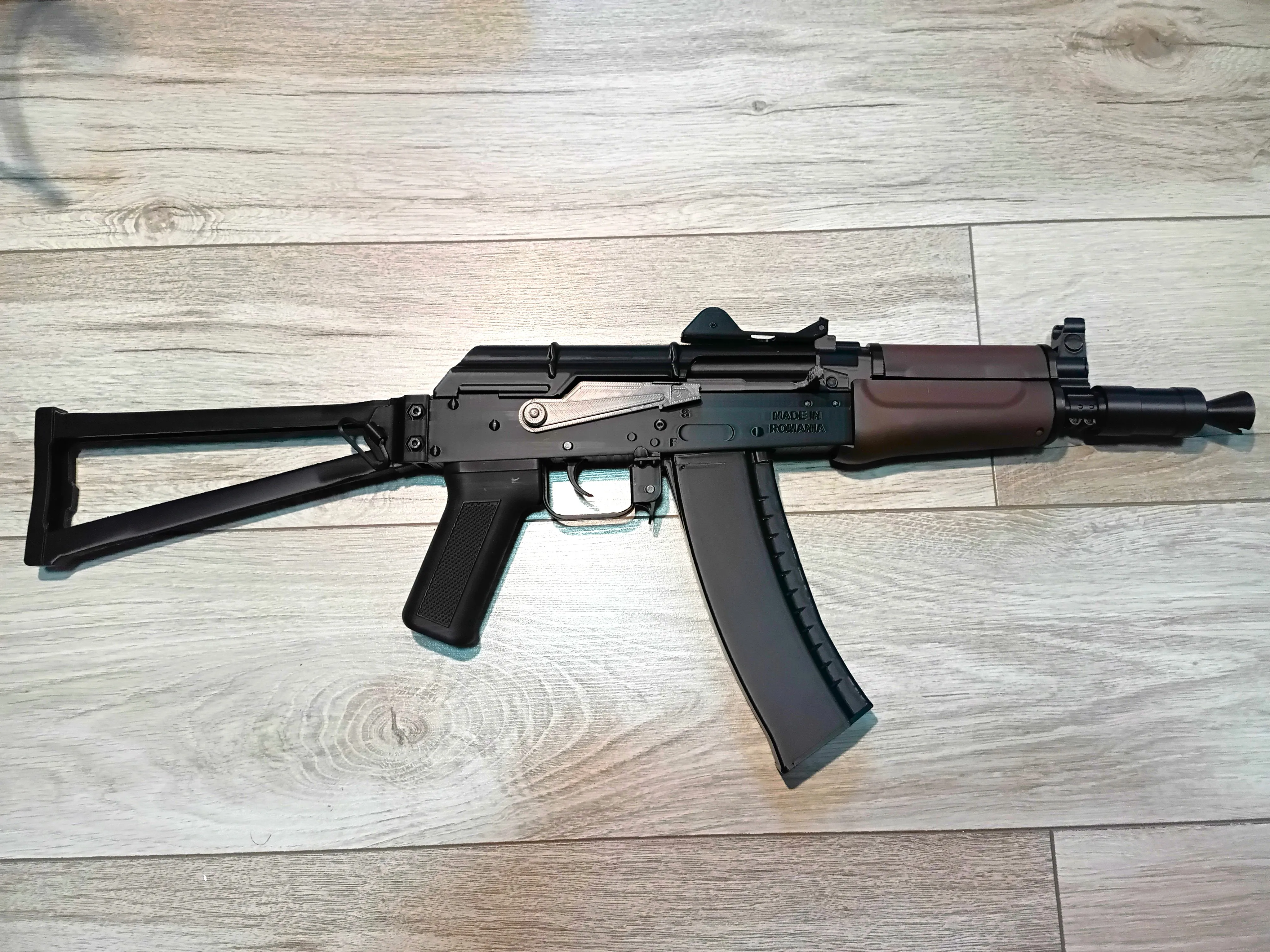 Russian AKS-74U AK assault rifle Modification kit - Free 3D Print Model ...