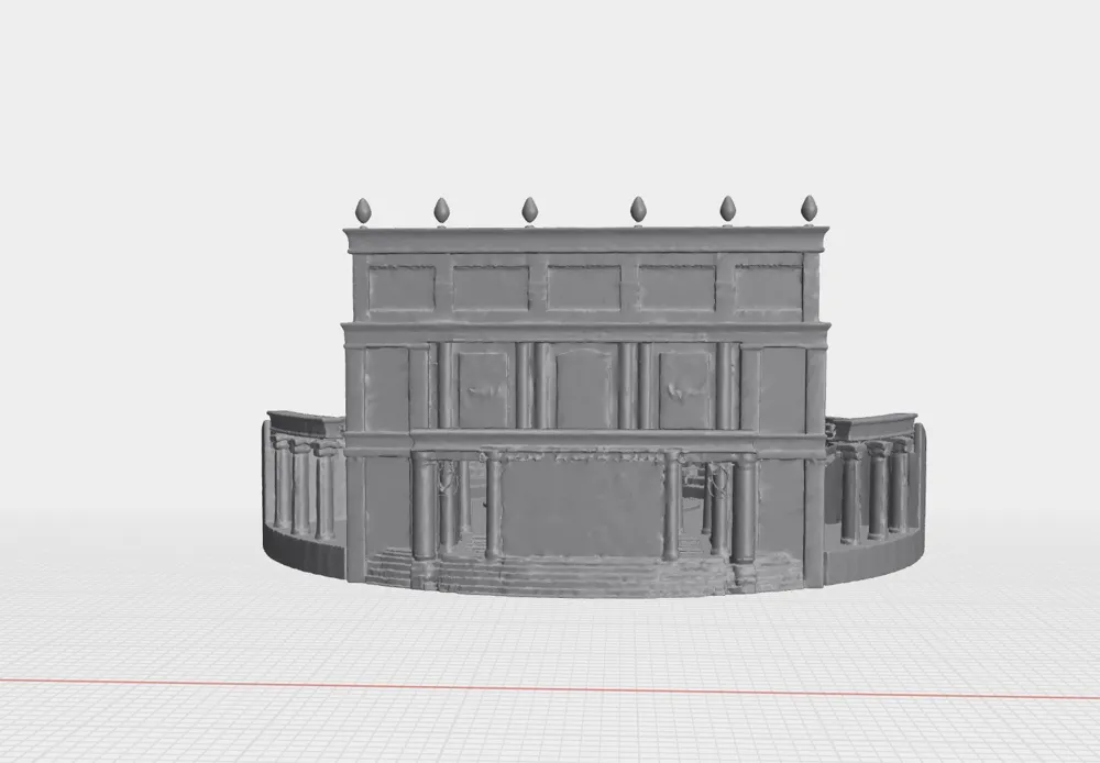ancient stone amphitheater model - Free 3D Print Model - MakerWorld