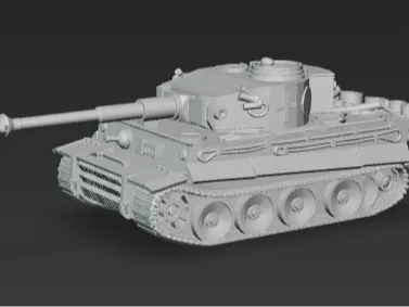 Tiger Tank - Free 3D Print Model - MakerWorld