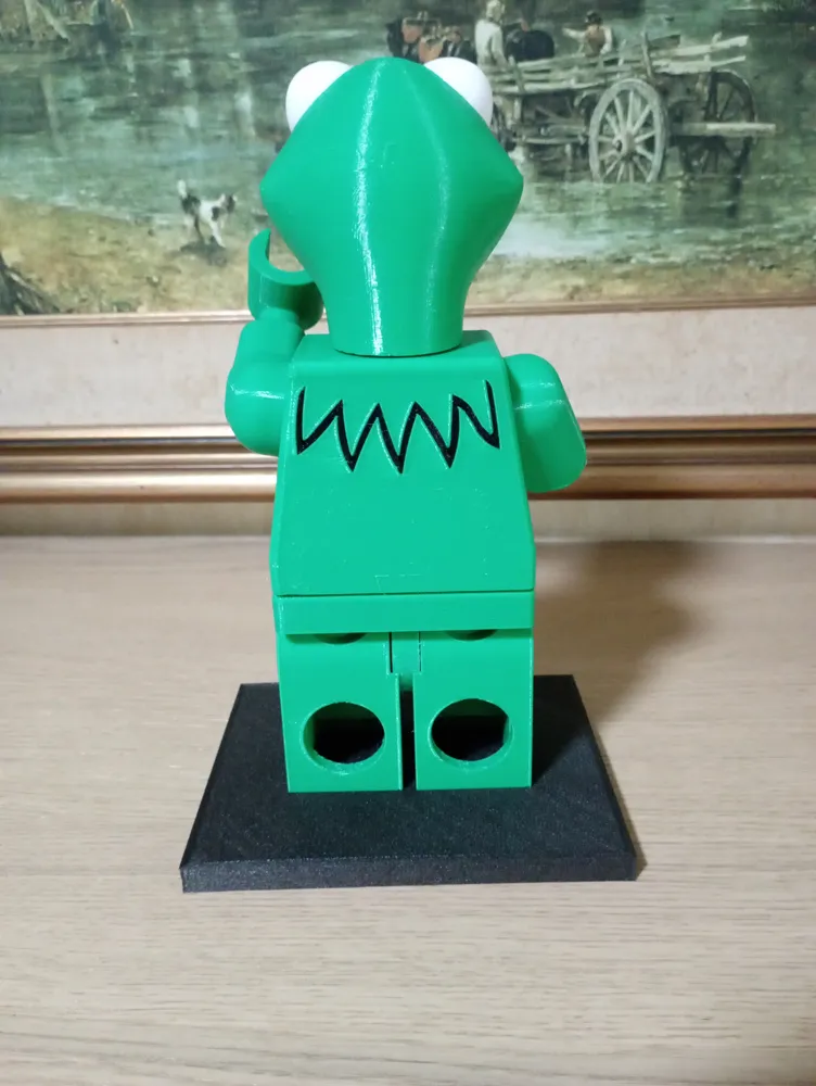 Kermit Giant Minifig Remixed by DDiego_4034528111 MakerWorld: Download Free 3D Models