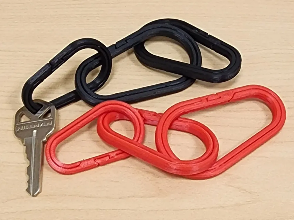 Split Key Ring - Free 3D Print Model - MakerWorld