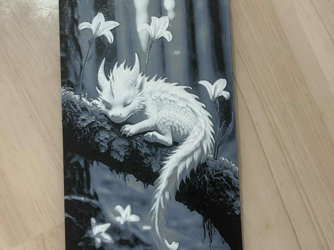 Baby Dragon Hueforge - Free 3D Print Model - MakerWorld