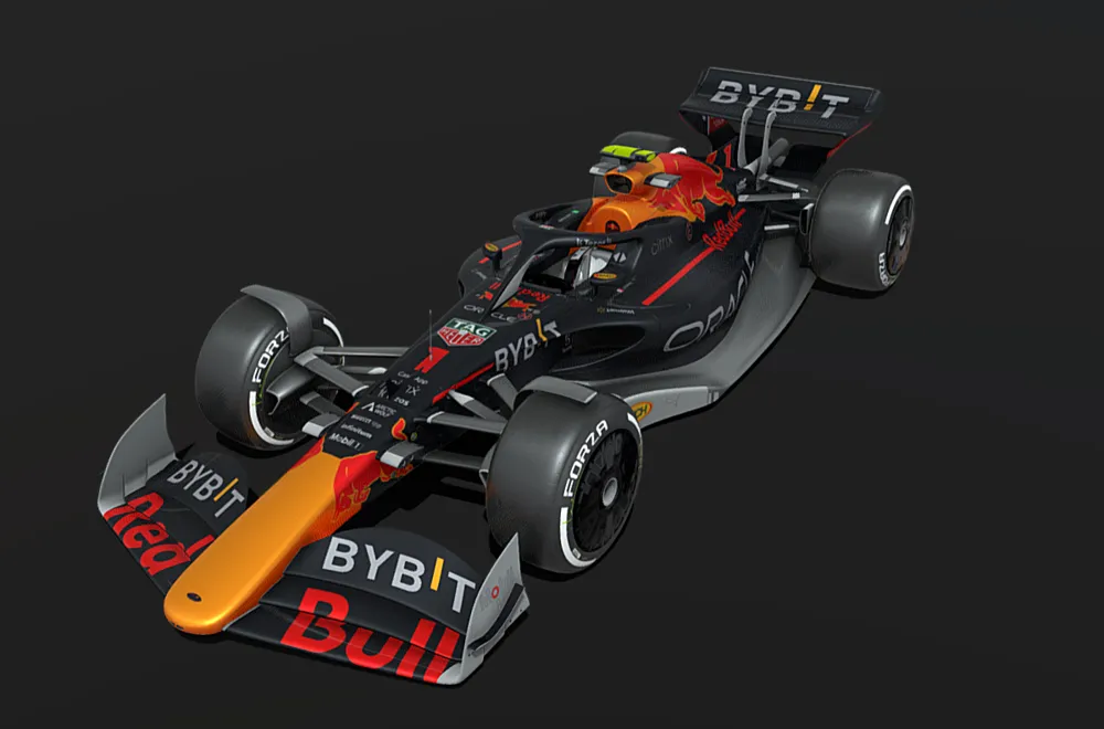 2022 F1 Car – High-Detail 3D RedBull F1 Car - Free 3D Print Model ...