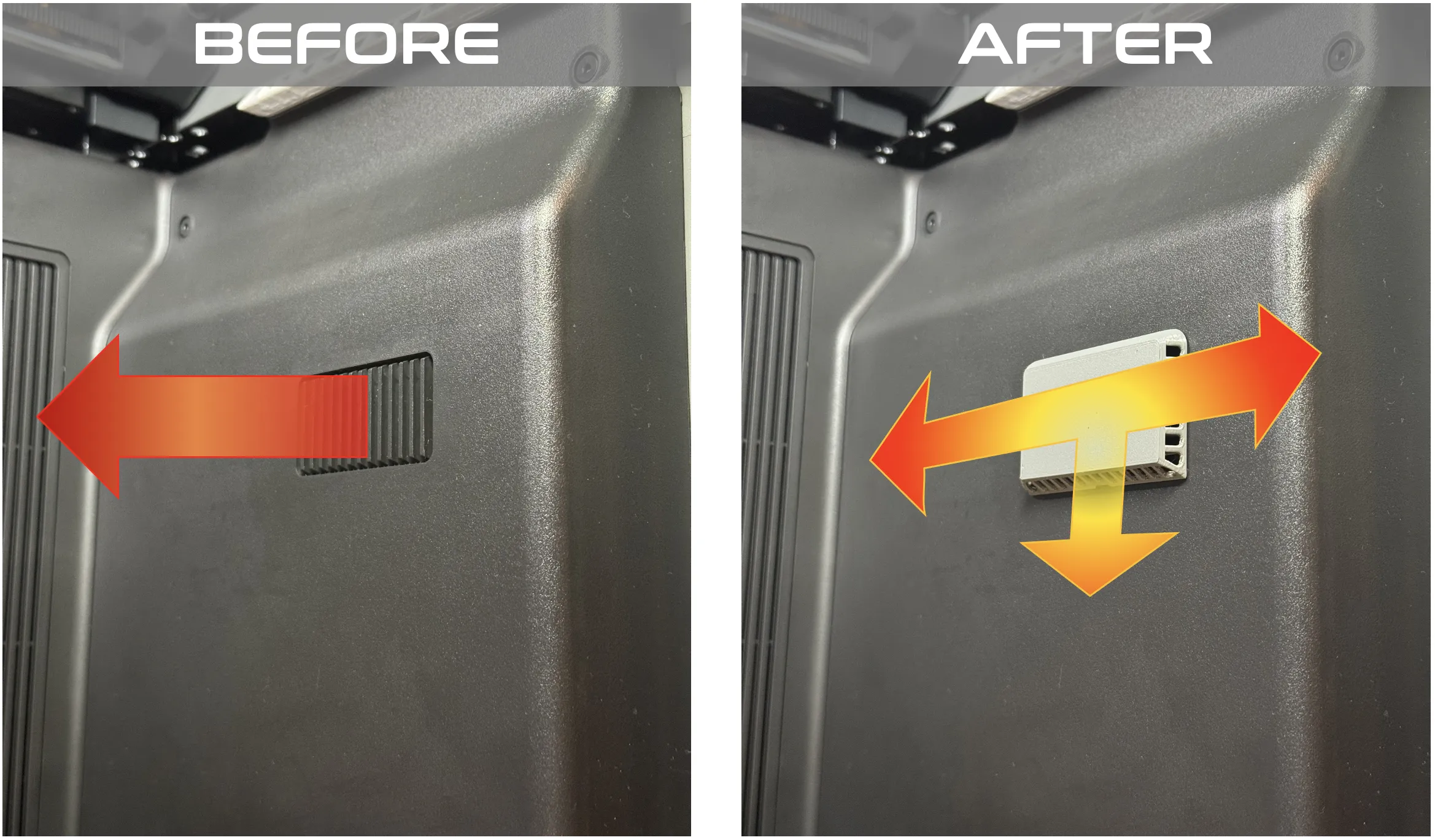 P2S Hot Air Deflector (Heating Mode) - Free 3D Print Model - MakerWorld
