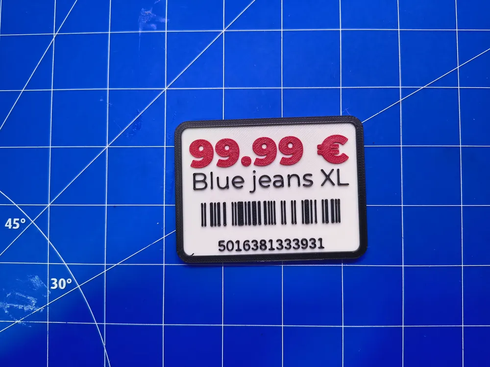 Parametric Price Tag Generator – Currency Barcode - Free 3D Print Model ...