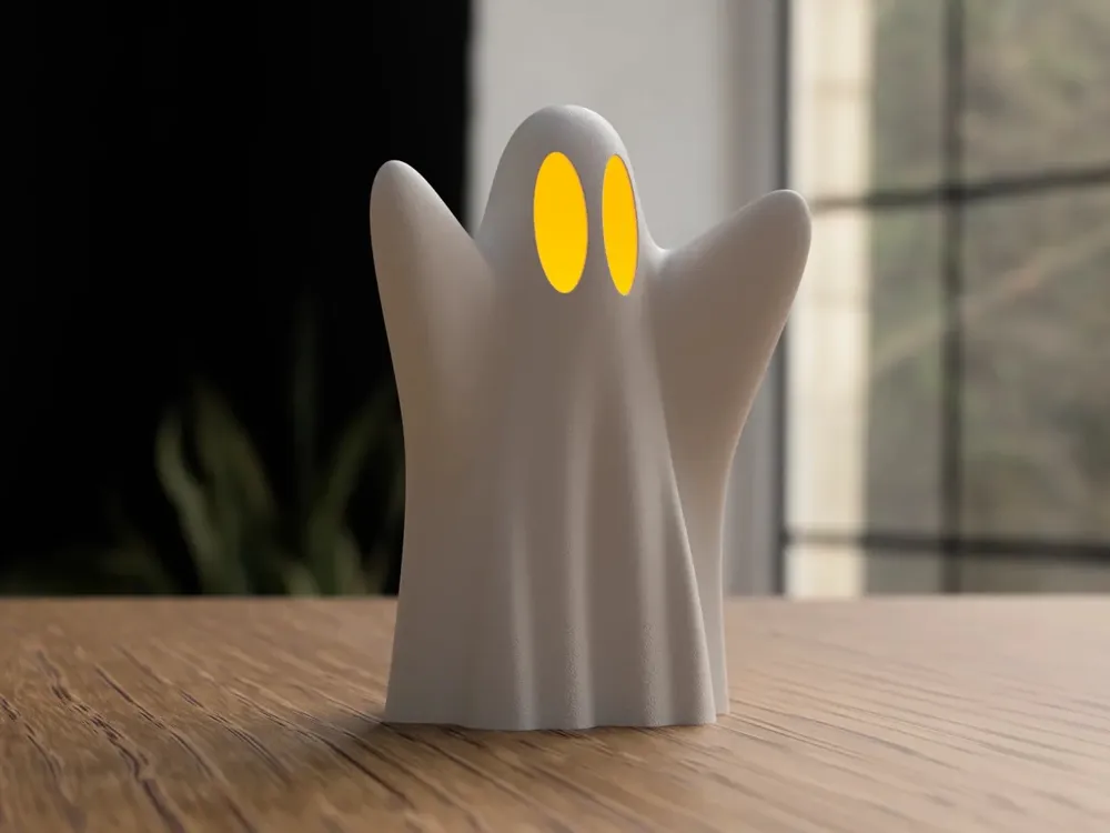 No-Support LED Ghost (Thin-Wall Halloween Light) by Nick_Designs ...