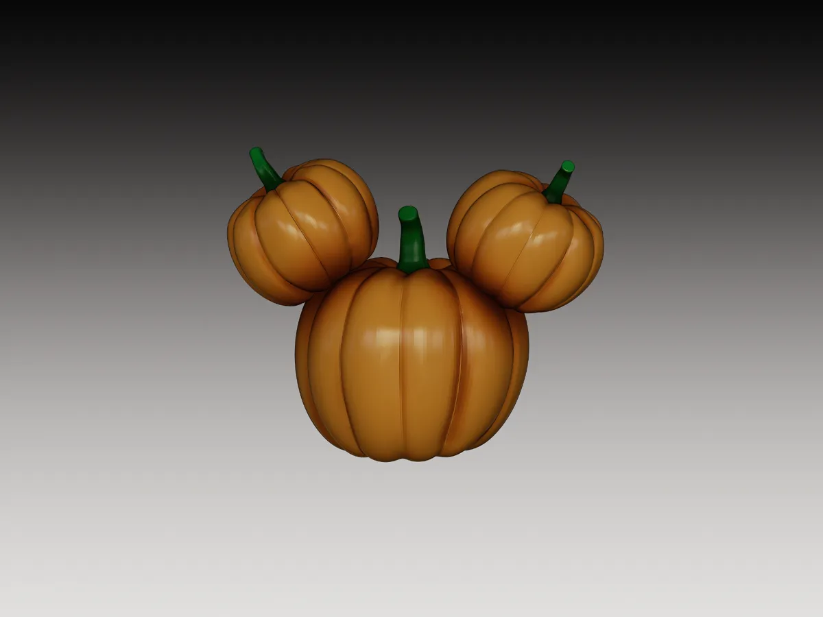 Disney Dreamlight Valley pumpkin mickey mouse - Free 3D Print Model ...