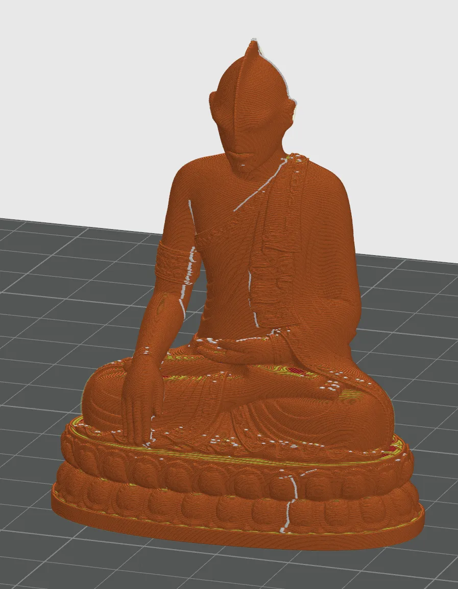 M78 Ultra Light Buddha - Free 3D Print Model - MakerWorld