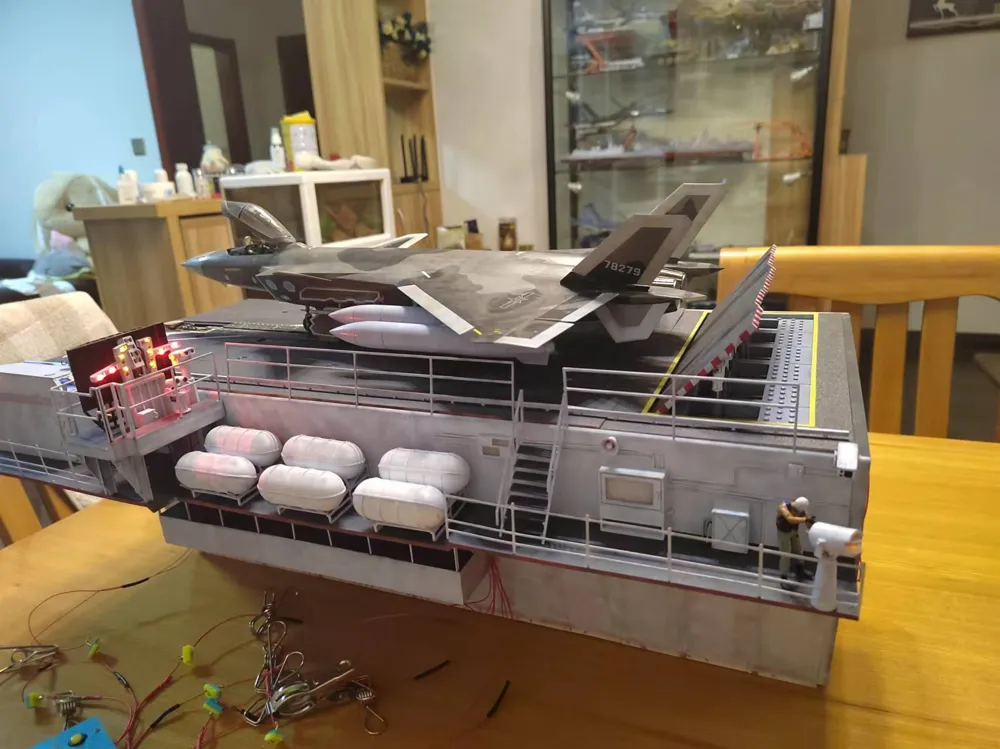 Port side hull section of aircraft carrier - Free 3D Print Model ...