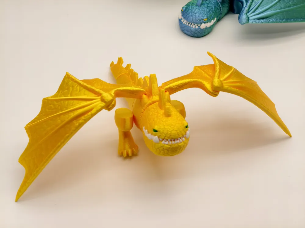 How to Train Your Dragon Lava Dragon, no supports, A1 mini can print ...