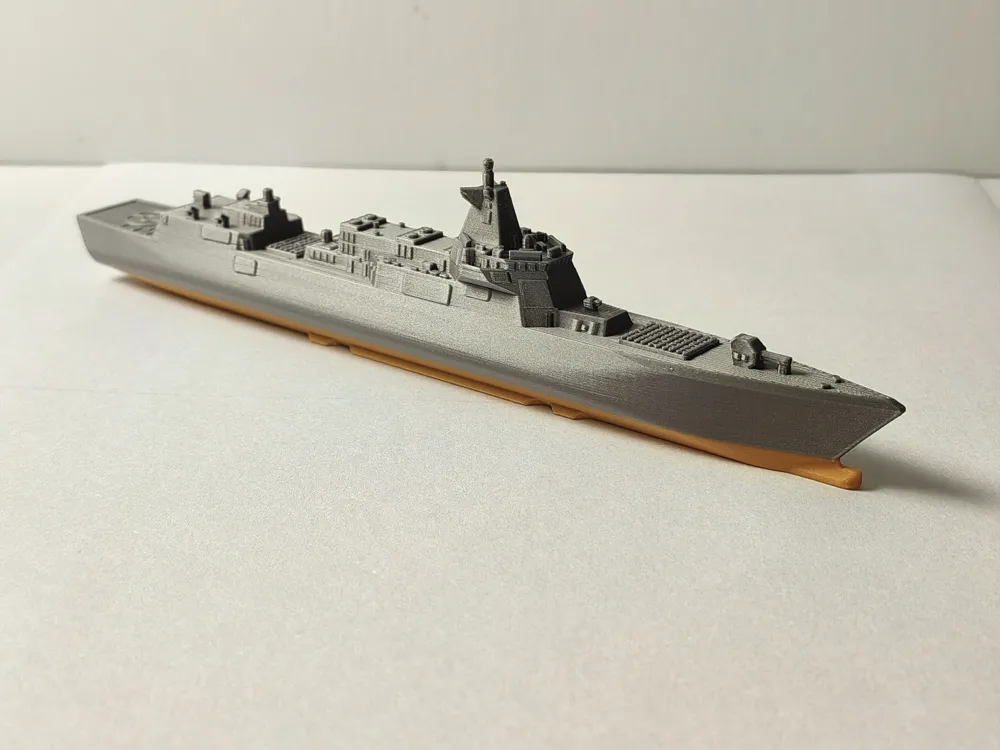 Type 055 Destroyer - Miniature II - Free 3D Print Model - MakerWorld