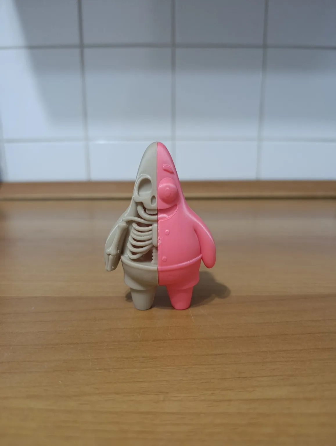 Patrick Spongebob Half Skeleton - Free 3D Print Model - MakerWorld