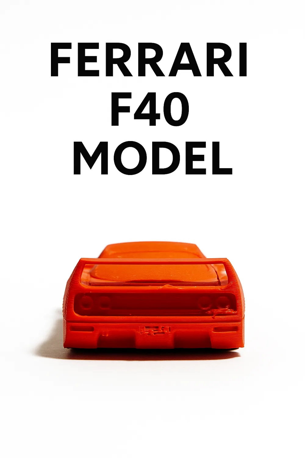ferari f40 - Free 3D Print Model - MakerWorld