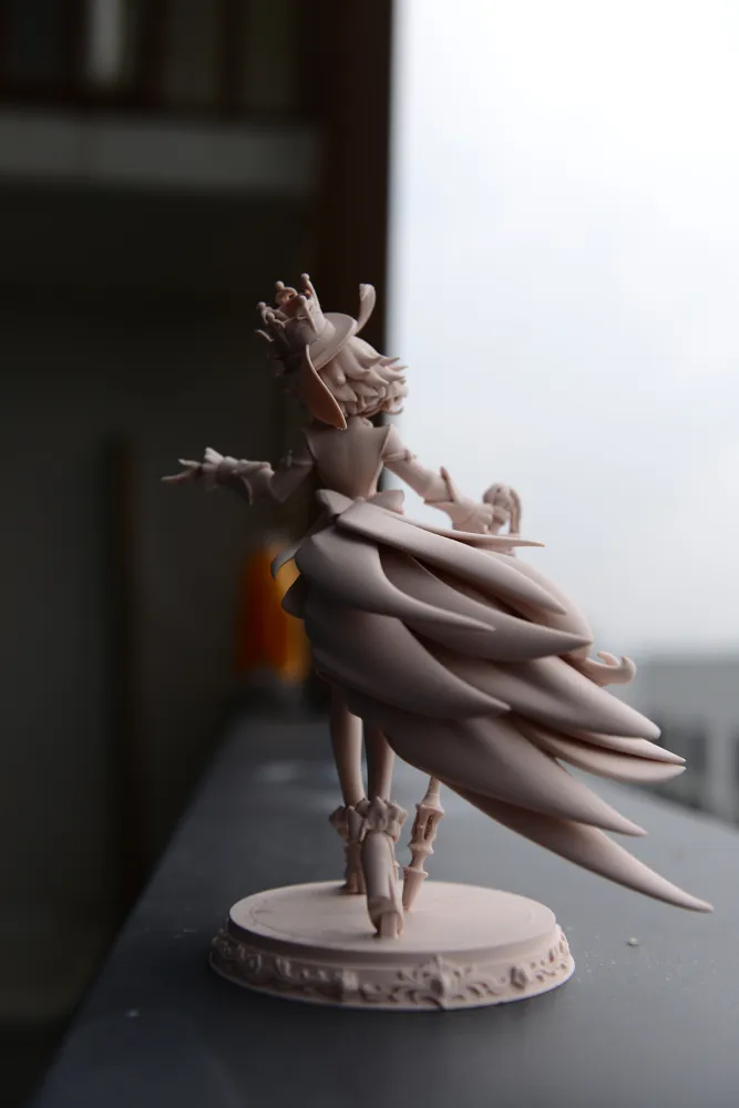 Genshin Impact Furina - Free 3D Print Model - MakerWorld