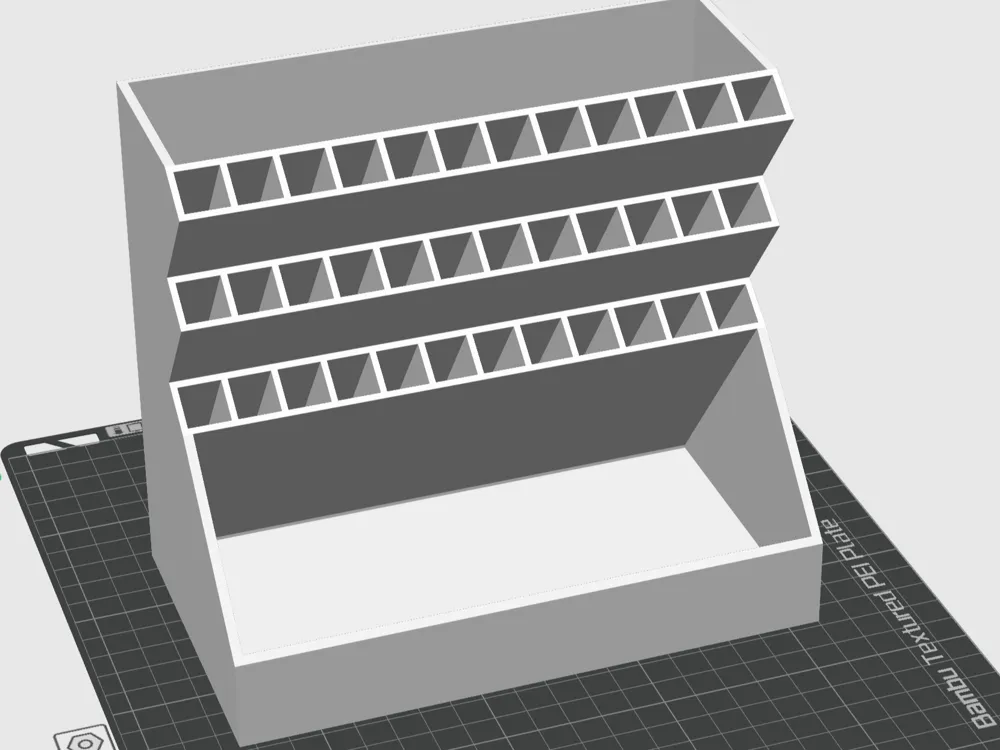 Acrylic Paint Pen Box, Storage Box - Free 3D Print Model - MakerWorld