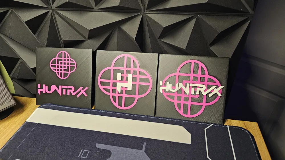 K Pop Demon Hunter Sign Logo - Huntrix - No AMS by Polletronics ...