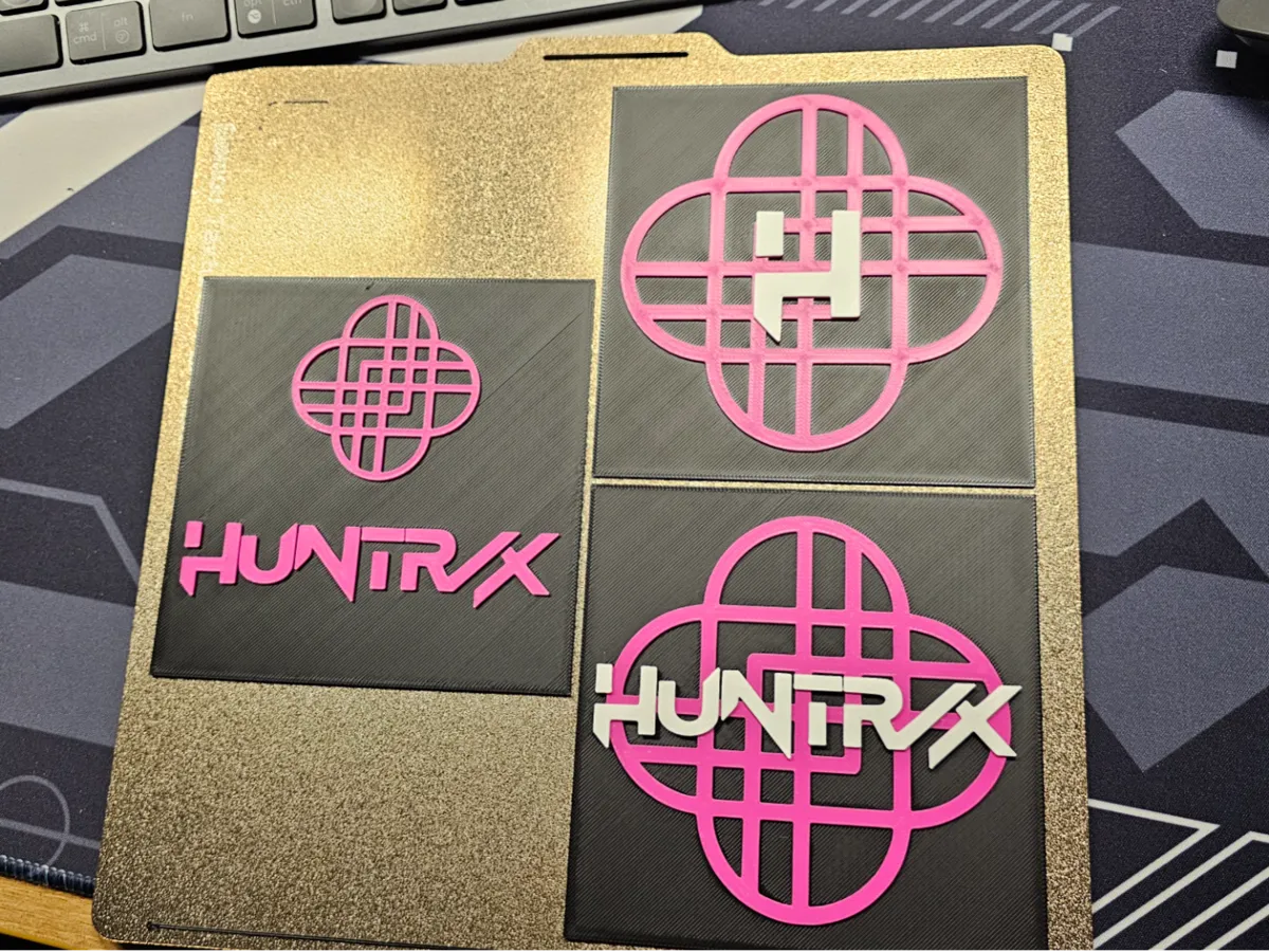 K Pop Demon Hunter Sign Logo - Huntrix - No AMS by Polletronics ...