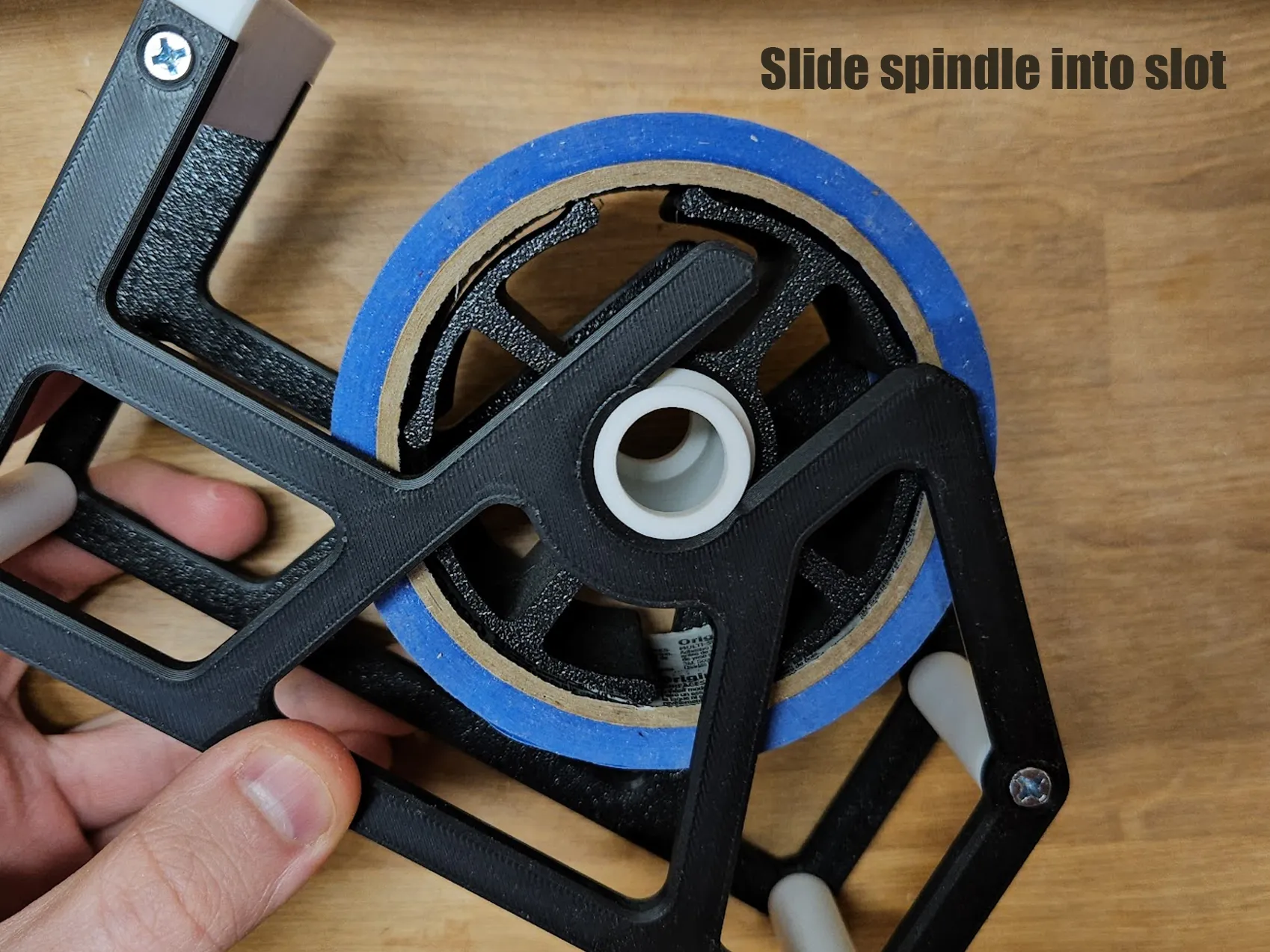 VersaRoll Tape Dispenser - Any Size + Wall Mount - Free 3D Print Model ...