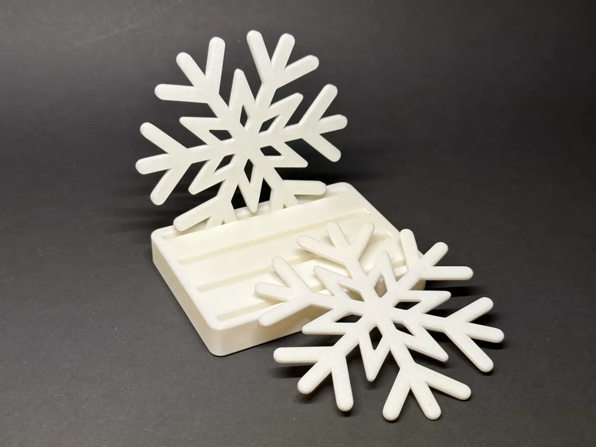 Snowflake Coaster Set - Free 3D Print Model - MakerWorld