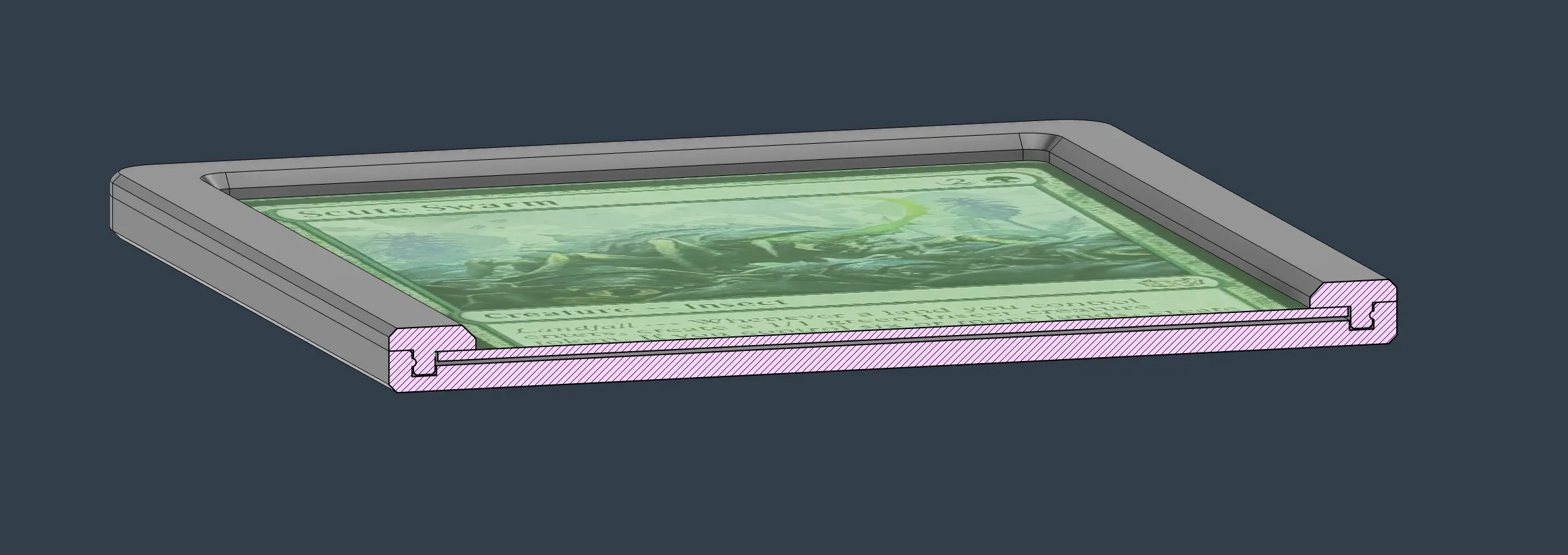 Commander Case - Extra Compartment Version - Free 3D Print Model ...
