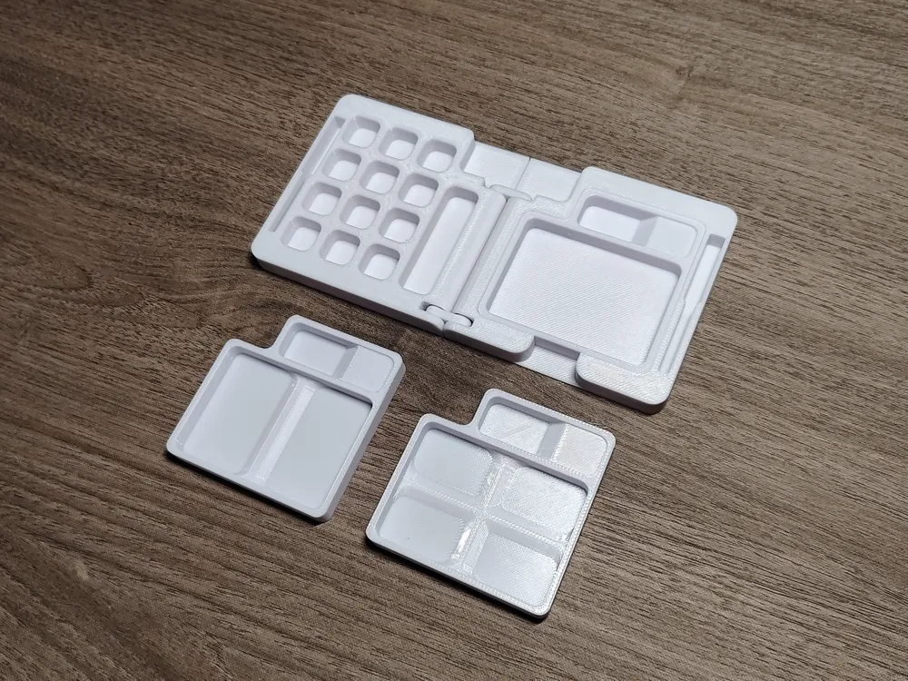 Portable watercolor box by 三七二十蚁 MakerWorld: Download Free 3D Models