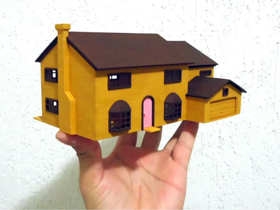 The Simpsons House by krompir MakerWorld: Download Free 3D Models
