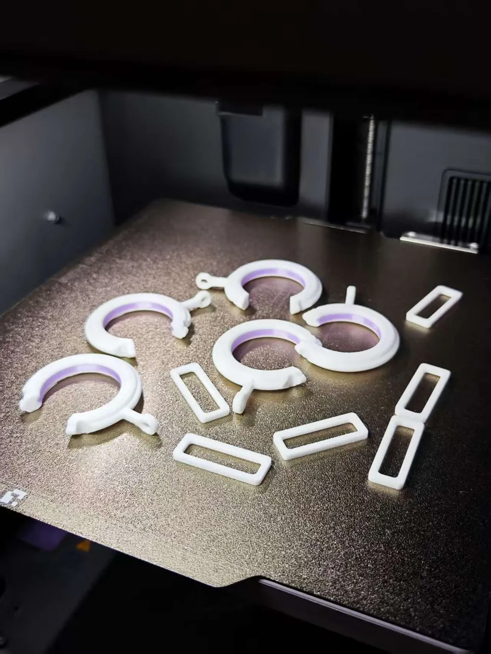 Korean-style curtain open-loop ring by user_127627207 MakerWorld: Download Free 3D Models