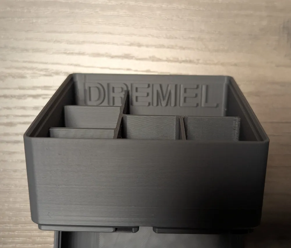 Gridfinity stackable bins for Dremel accessories - Free 3D Print Model ...