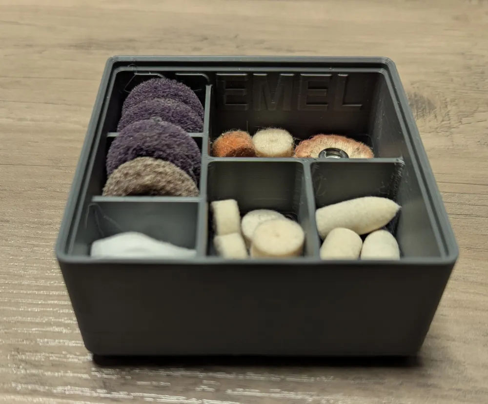 Gridfinity stackable bins for Dremel accessories - Free 3D Print Model ...