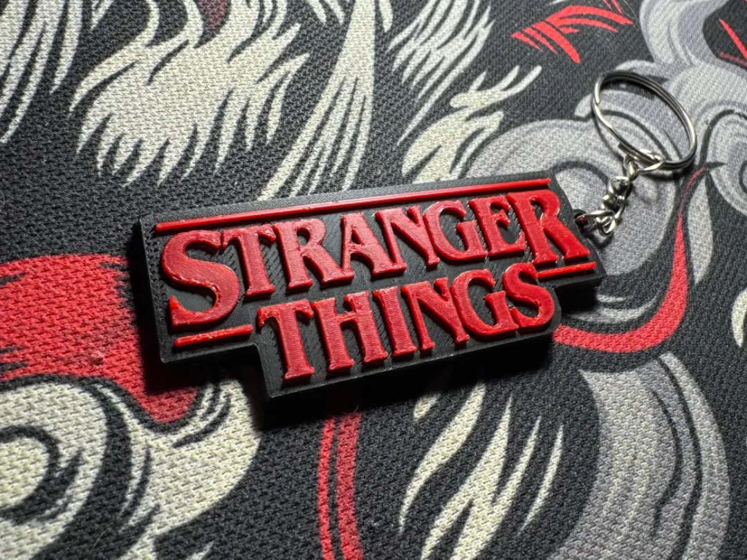 Stranger Things - Schlüsselanhänger von pewpeu MakerWorld: Kostenlose ...