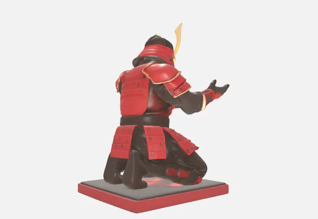 Samurai Pen Holder - Free 3D Print Model - MakerWorld