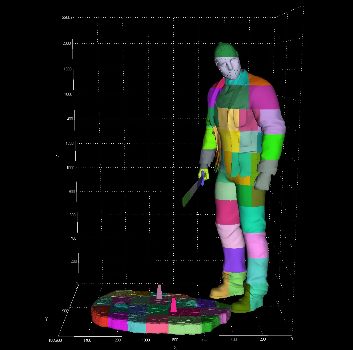 Life-Size Jason Voorhees Horror Icon - Free 3D Print Model - MakerWorld