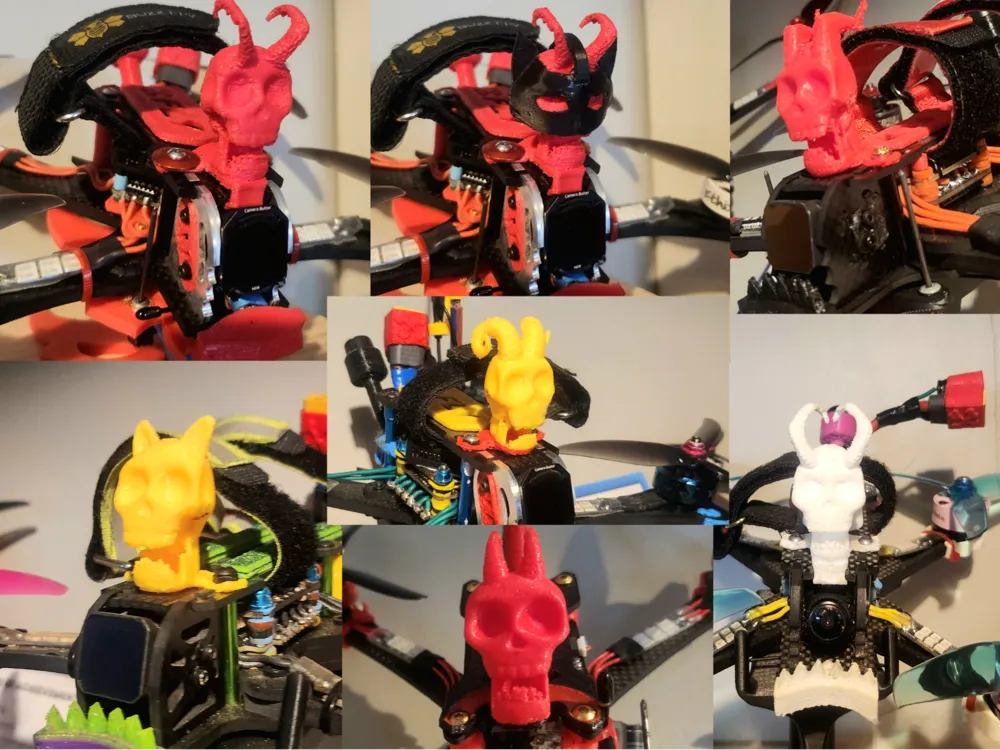 无人机翻转柱 来自 FPV FLY MakerWorld：免费下载 3D 模型