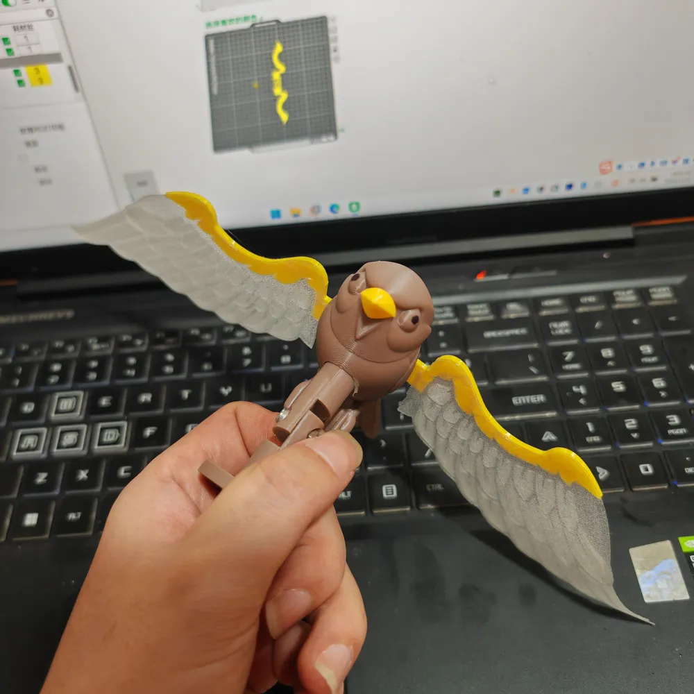 Accompanying Bird Bionic Bird Must-have for Travel Vehicle - Free 3D ...