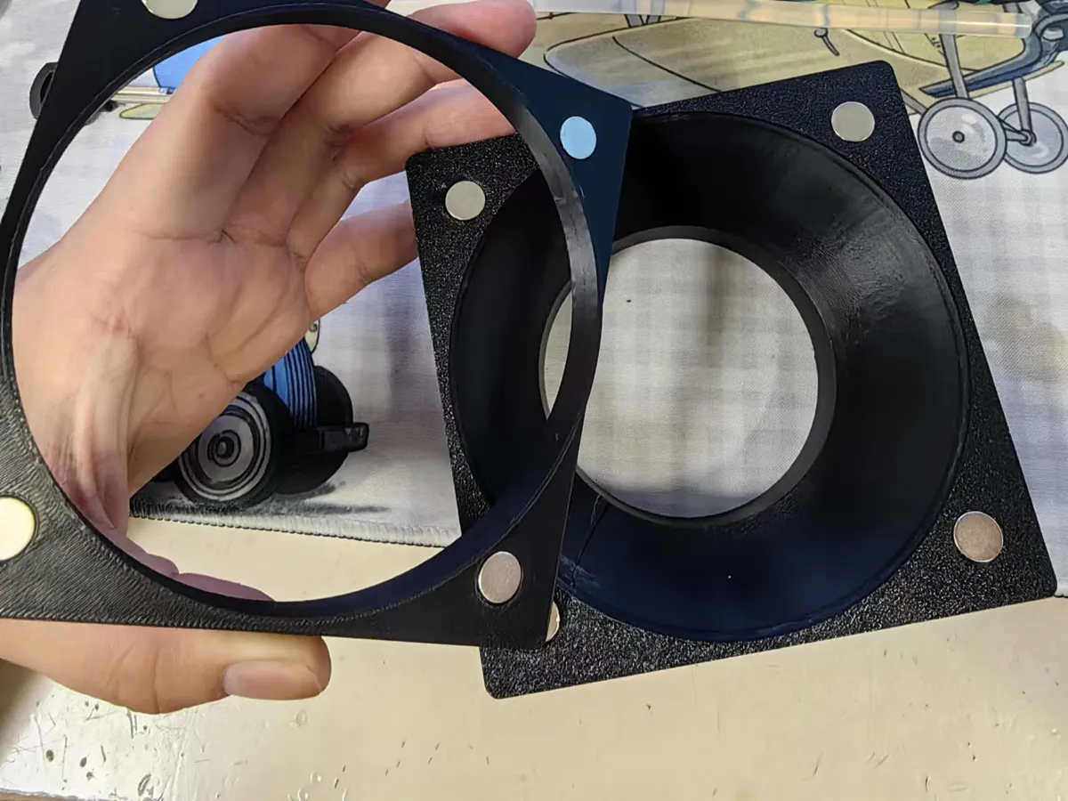 120mm to 80mm fan cooling exhaust - Free 3D Print Model - MakerWorld