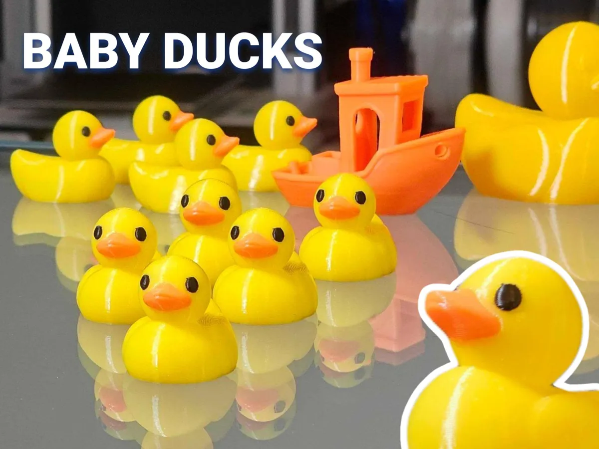 Baby Ducks | Multi-color 3mf | Free to a good home by Mysttic_cz ...