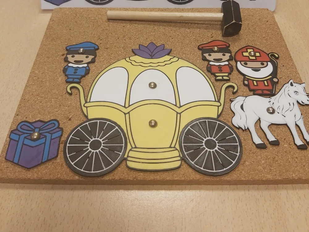 martelletto tic Sint e Piet da juf liesbethkabouterklas MakerWorld ...