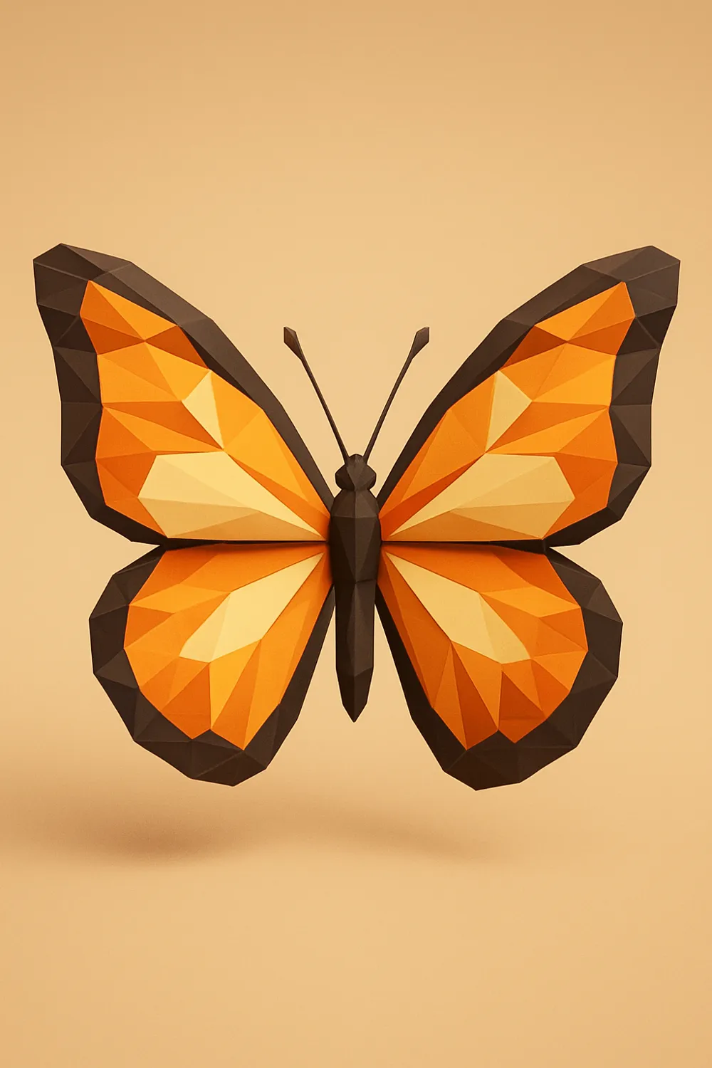 Low poly butterfly by LowPolyFigures MakerWorld: Download Free 3D Models