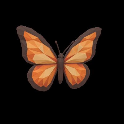 Low poly butterfly by LowPolyFigures MakerWorld: Download Free 3D Models