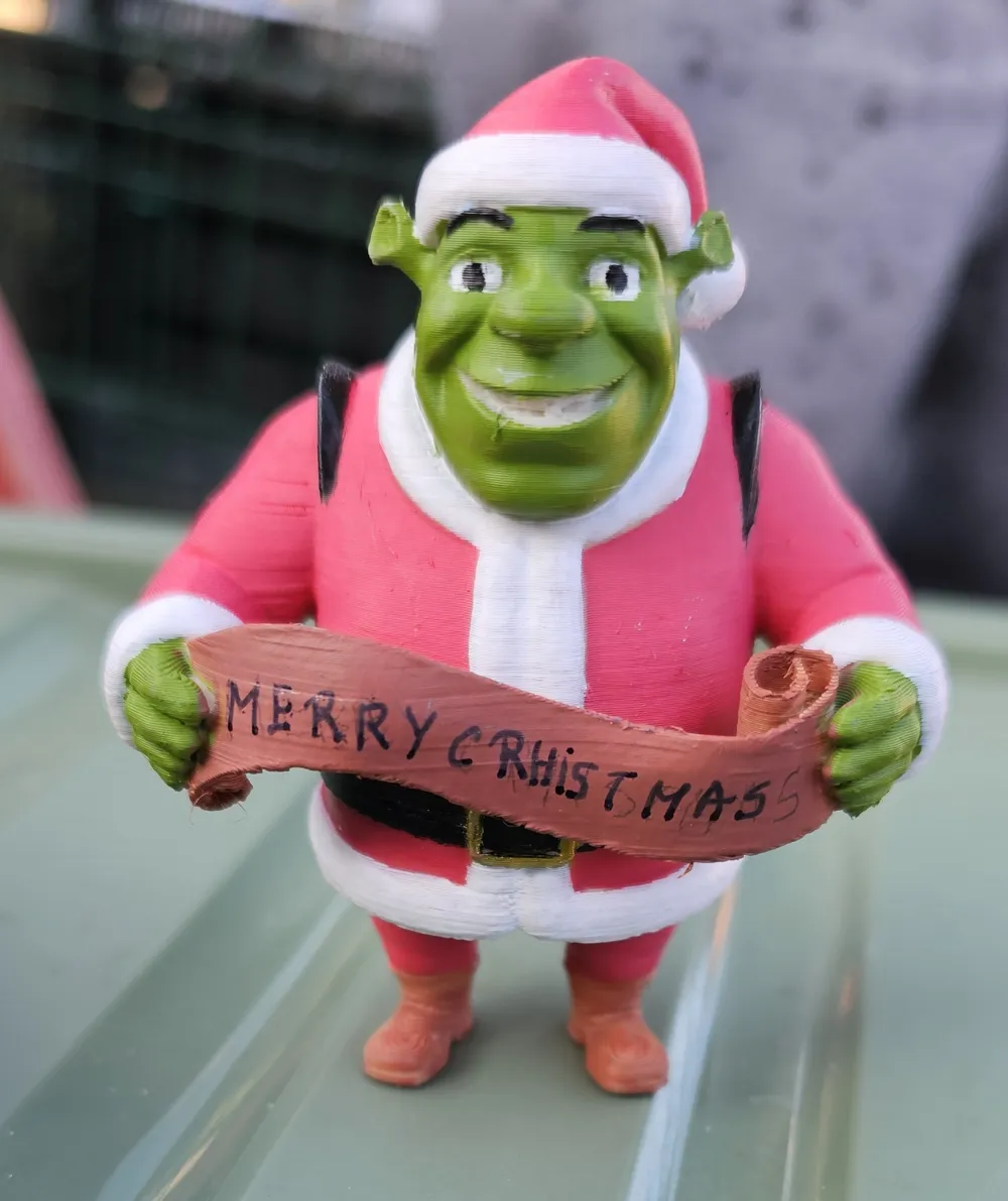 christmas shrek by apa & ( felesége ) MakerWorld: Download Free 3D Models