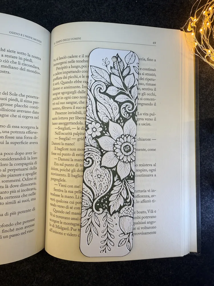 Mandala Bookmark - Free 3D Print Model - MakerWorld