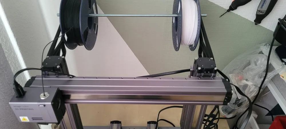Spool holder for Snapmaker A350 / A250 - Free 3D Print Model - MakerWorld