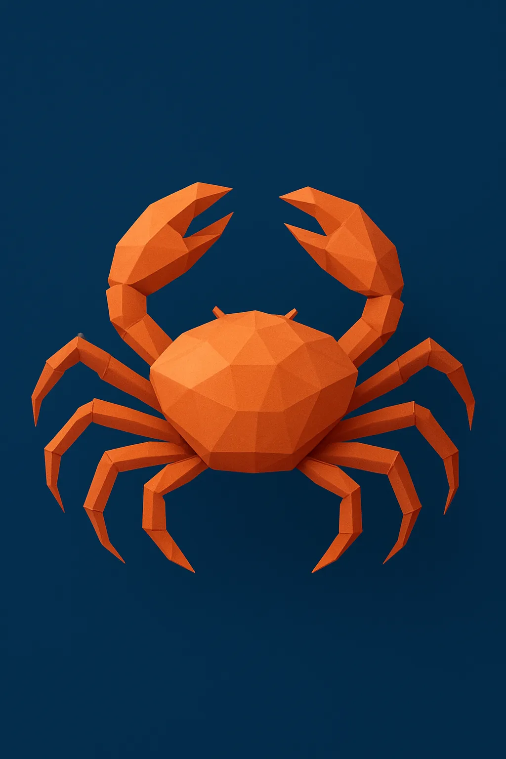 Low poly crab by Ecoiras MakerWorld: Download Free 3D Models