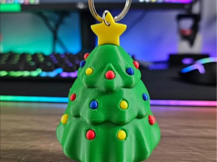 Christmas Tree Keychains Ornaments Pack - Free 3D Print Model - MakerWorld