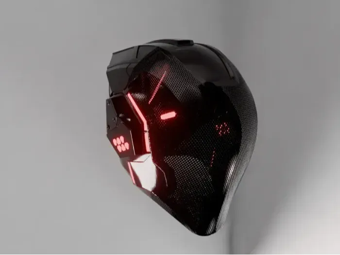 tron ares helmet (repost) by 3D studio MakerWorld: Download Free 3D Models