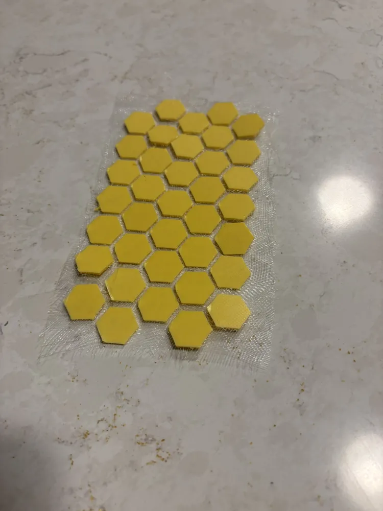 Hexagon Fabric 3D Printing by RK4 MakerWorld: Download Free 3D Models