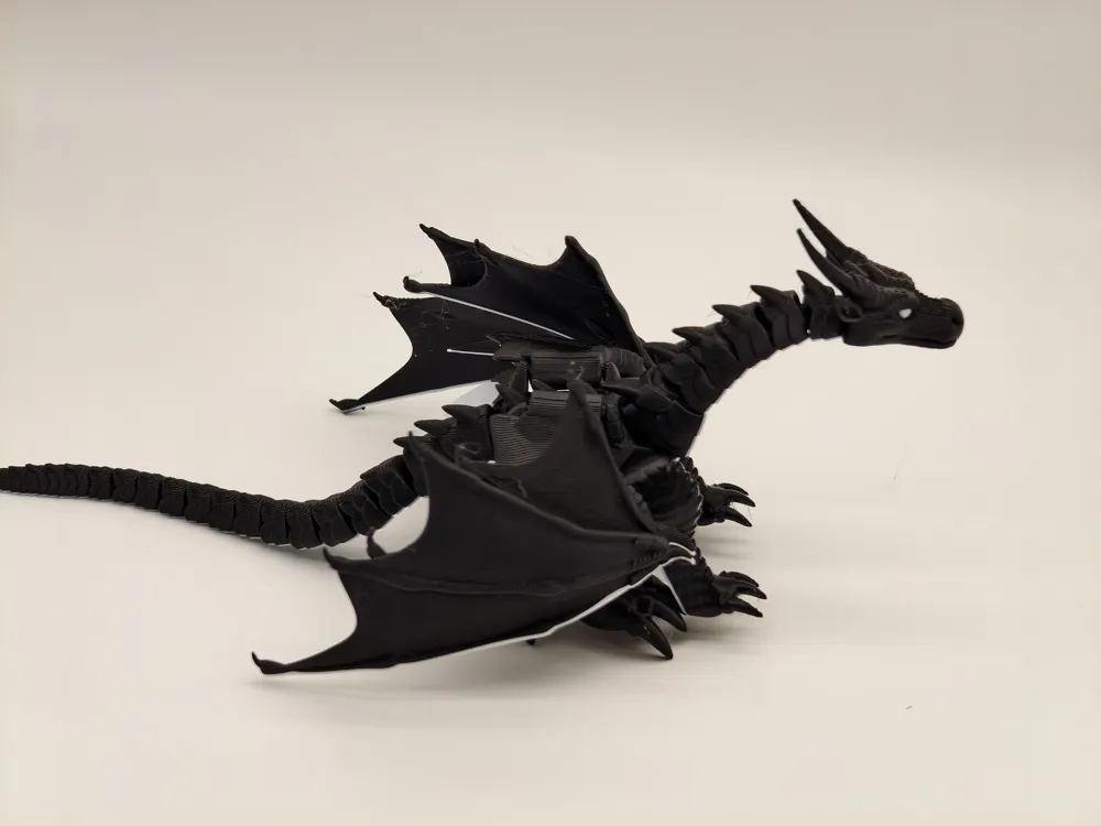 Nightwing Dragon, no supports, miniature, direct phone printing - Free ...