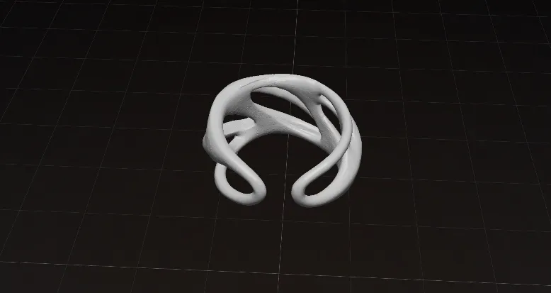 Hollow Ring Minimalist Style by xiaoyu MakerWorld: Download Free 3D Models