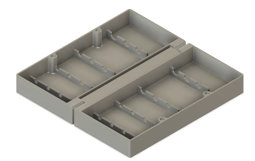 Portable Chess Set (Magnetic Pieces) - Free 3D Print Model - MakerWorld