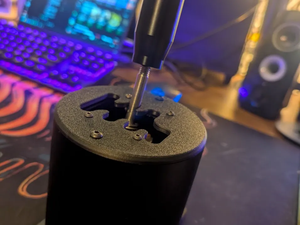 Simsonn Sim racing shifter 6 speed plate - Free 3D Print Model - MakerWorld